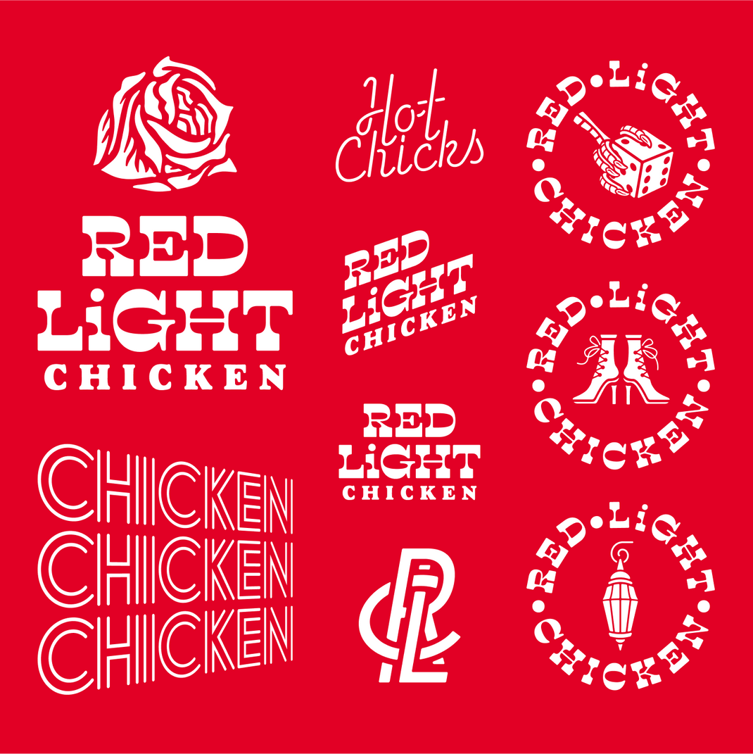 Red Light Chicken - Branding and Interior Direction - Forefathers Group